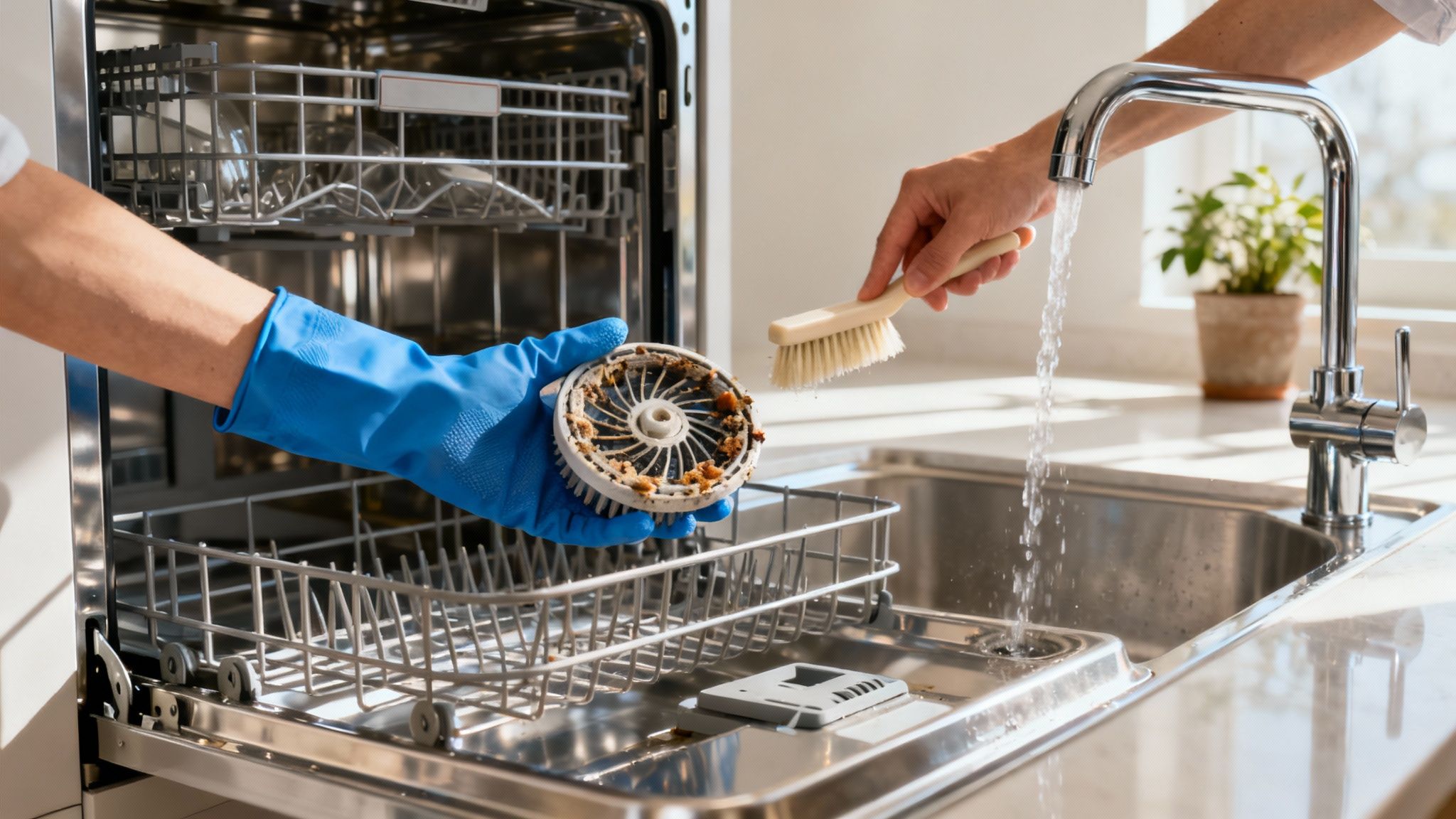 Fixing Your Frigidaire Dishwasher Drain in Plano and Allen